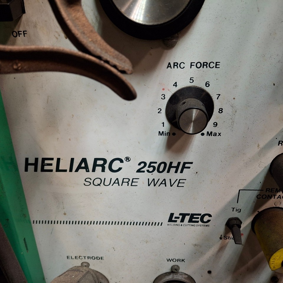 L Tec Heliarc Square Wave AC DC Tig Arc 250 HF Welder Single 220v 380v ...