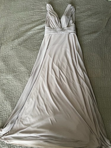 Kleinfeld Bridesmaid Dress, Color ZINC, Size 6 Built In Bra Worn 1 Near ...