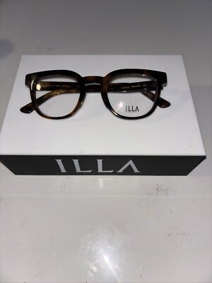 ILLA EYEGLASSES FRAMES ONLY/ MADE IN ITALY VANNI TORTOISE 48/24/135 | eBay