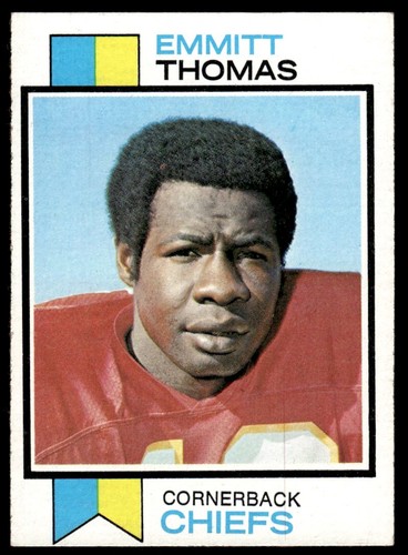 1973 TOPPS EMMITT THOMAS 4 KANSAS CITY CHIEFS #107 | eBay