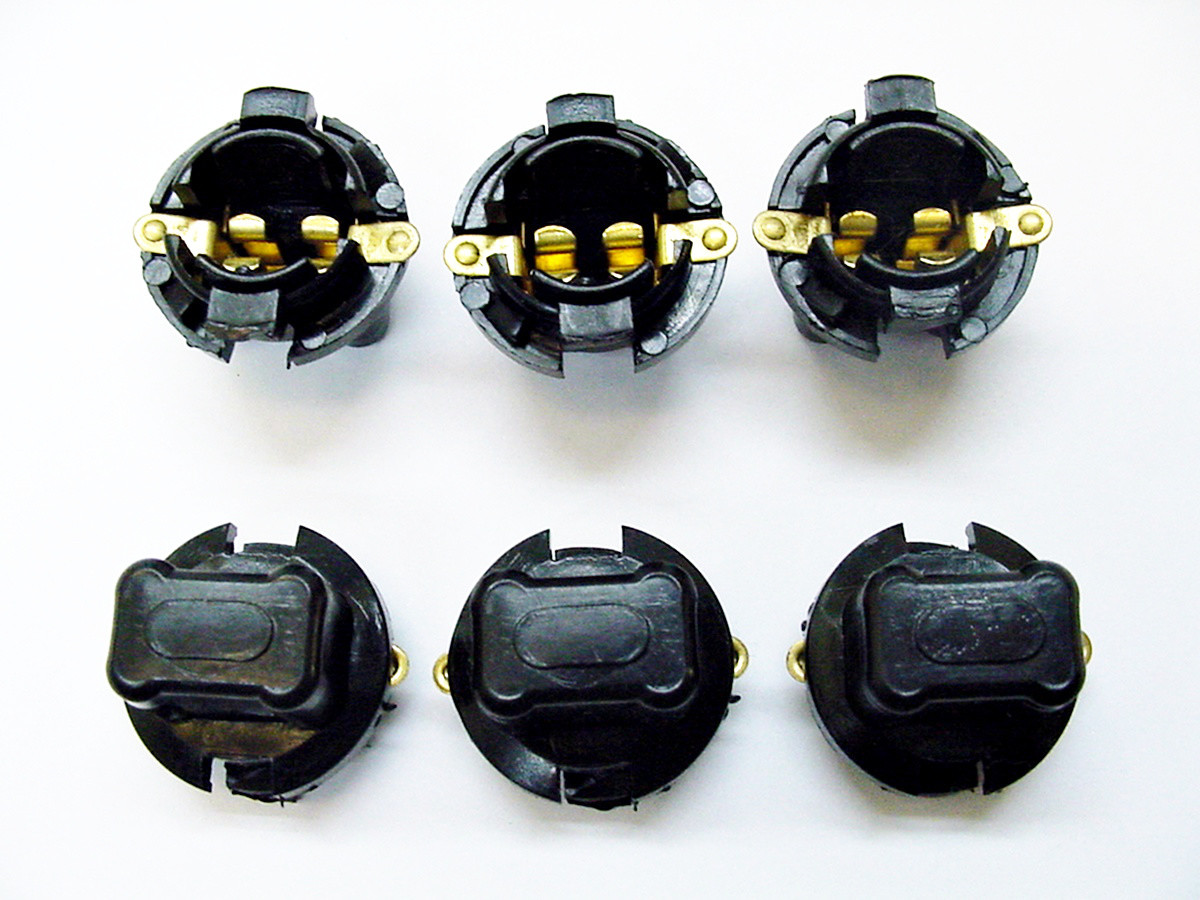 6 Instrument Panel 5/8" Twist In Sockets Cluster Light Bulb Dashboard ...