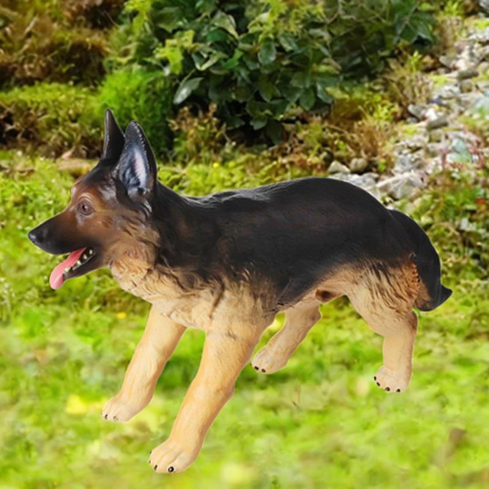 Realistic Dog Figurine PVC Lifelike Toy Sheepdog for Kids Toy Desk ...