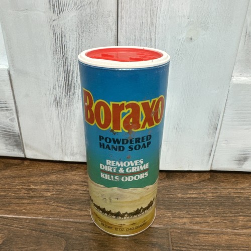 VINTAGE BORAXO Powdered Hand Soap 12 Oz NEW OLD STOCK 1994 Removes Dirt ...