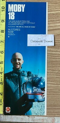 Moby 18 Album Promotional PAPER Print Ad Advertisement | eBay