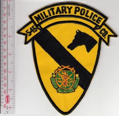 Military Police US Army Vietnam 545th Military Police Company 1st Air ...