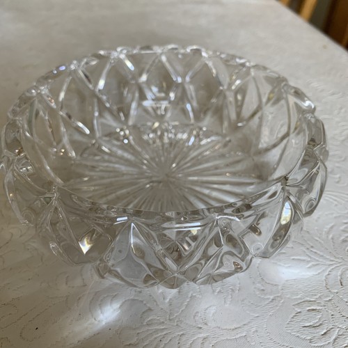 Pretty Cut Glass Candy/ Nut Dish From 1987 | eBay