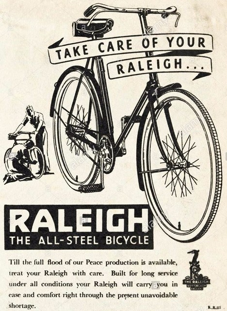 Raleigh Decal Bicycle Vintage Bike Sticker Sport England Logo Accessory ...