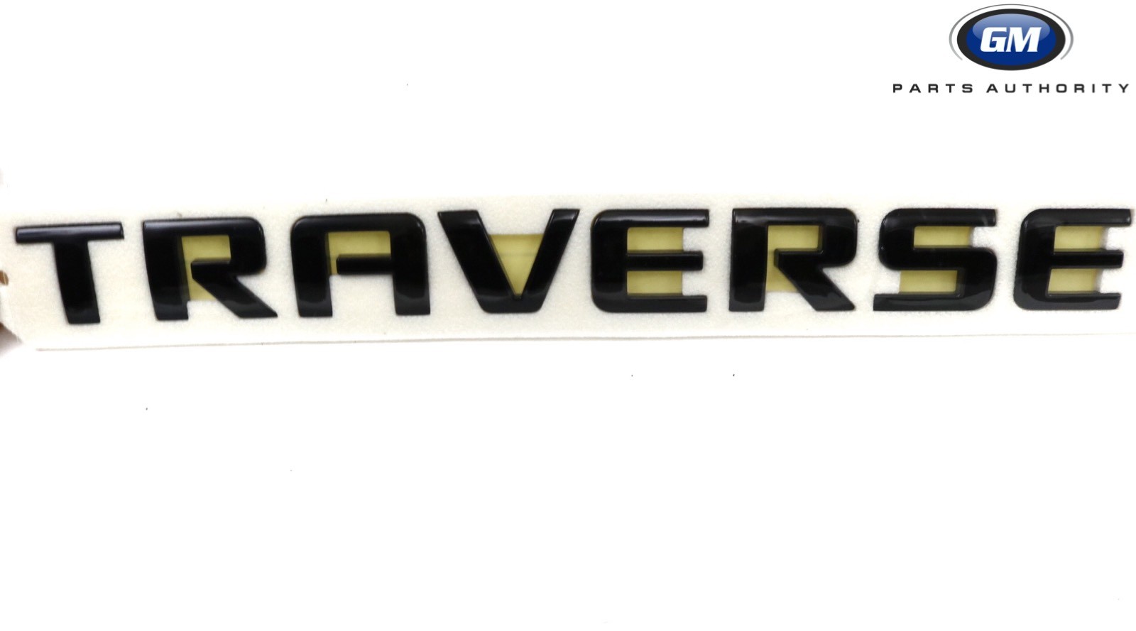 2018-2023 Chevrolet Traverse LT Exterior Badge Kit 84950540 Gloss Black ...