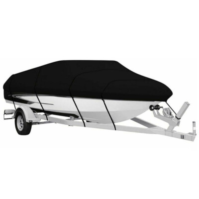Boat Cover 11-22ft V-Shaped Yacht Dust Cover Rainproof Boat Cover C1B5 ...