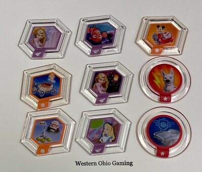 Disney Infinity Lot of 9 Power Discs USED | eBay