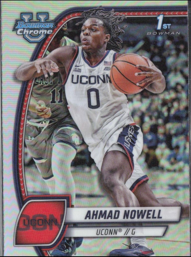 2024-25 Bowman University Chrome - Ahmad Nowell #2 Refractor (RC) for ...