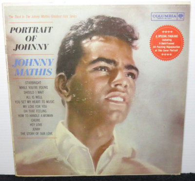 JOHNNY MATHIS PORTRAIT OF (VG) CL-1644 LP VINYL RECORD | eBay