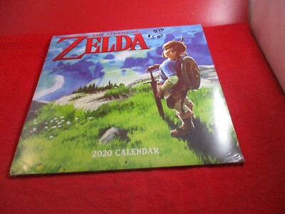 The Legend of Zelda 2020 Promotional Calendar Official Nintendo Product ...