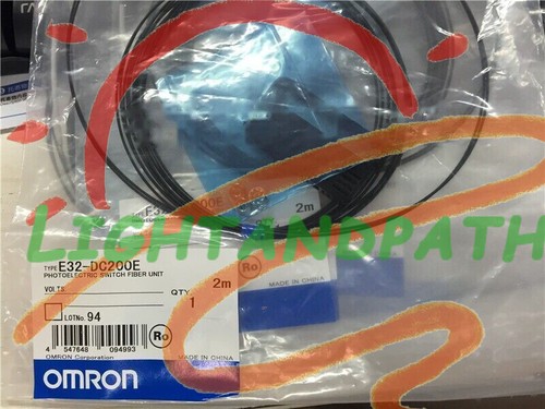 1PCs New Omron E32-DC200E Photoelectric Switch Fiber Unit E32DC200E | eBay