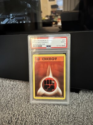 1999 POKEMON #97 FIGHTING ENERGY PSA 9 MINT SHADOWLESS BASE | eBay