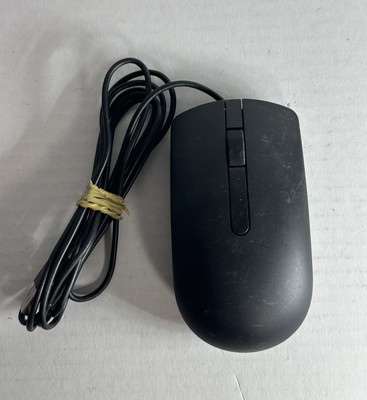 Genuine Dell MS116p Optical Black USB Scroll Wheel Mouse 1000 dpi 09NK2 ...