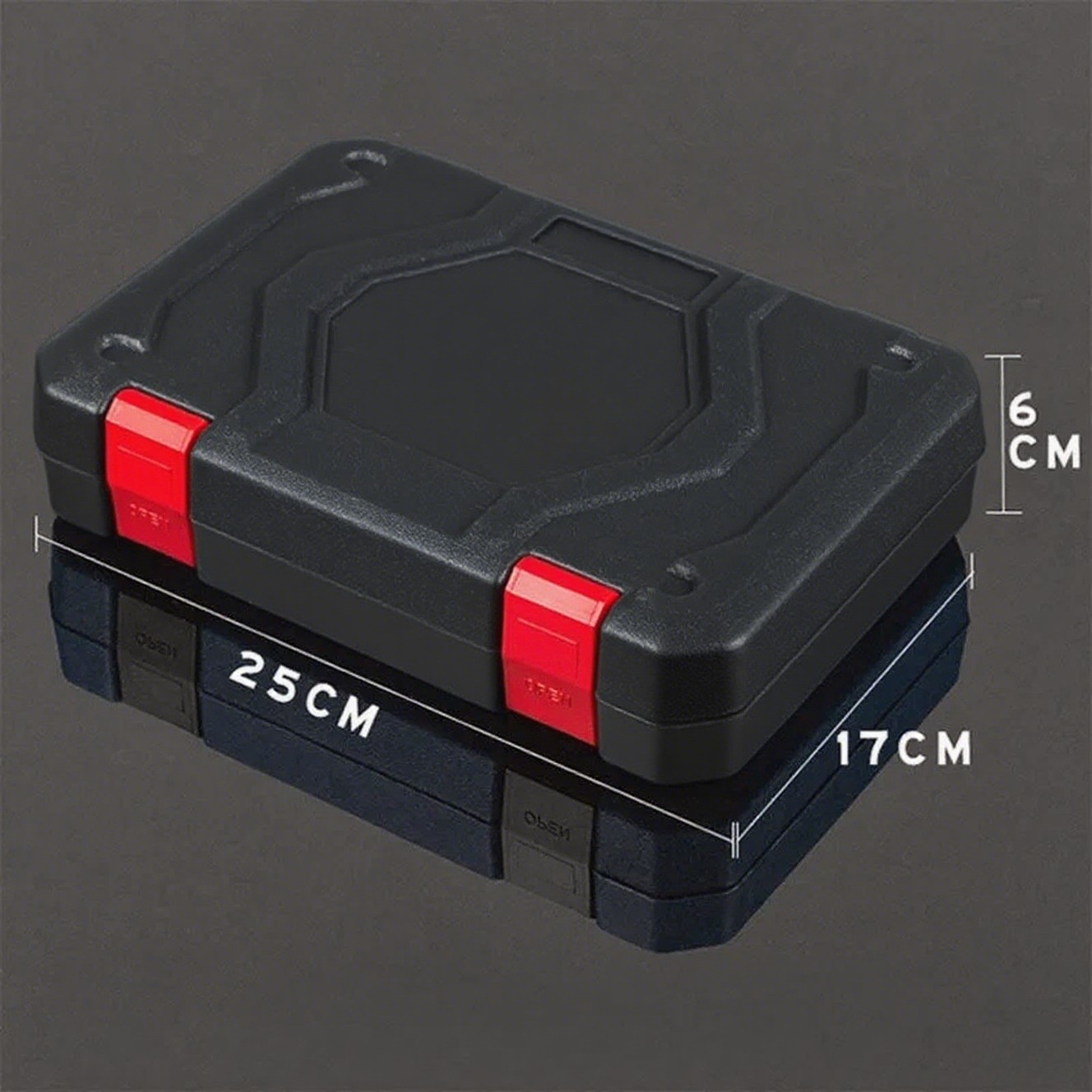 21pcs 1/2" Dr. 12 Gear Lock Socket Set Thin Wall Rounded Sockets Metric ...