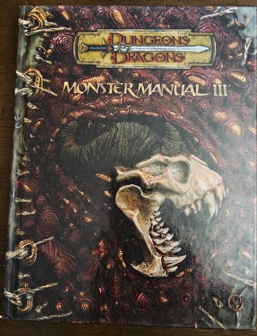 Monster Manual III Dungeons & Dragons D20 Wizards Of The Coast | eBay
