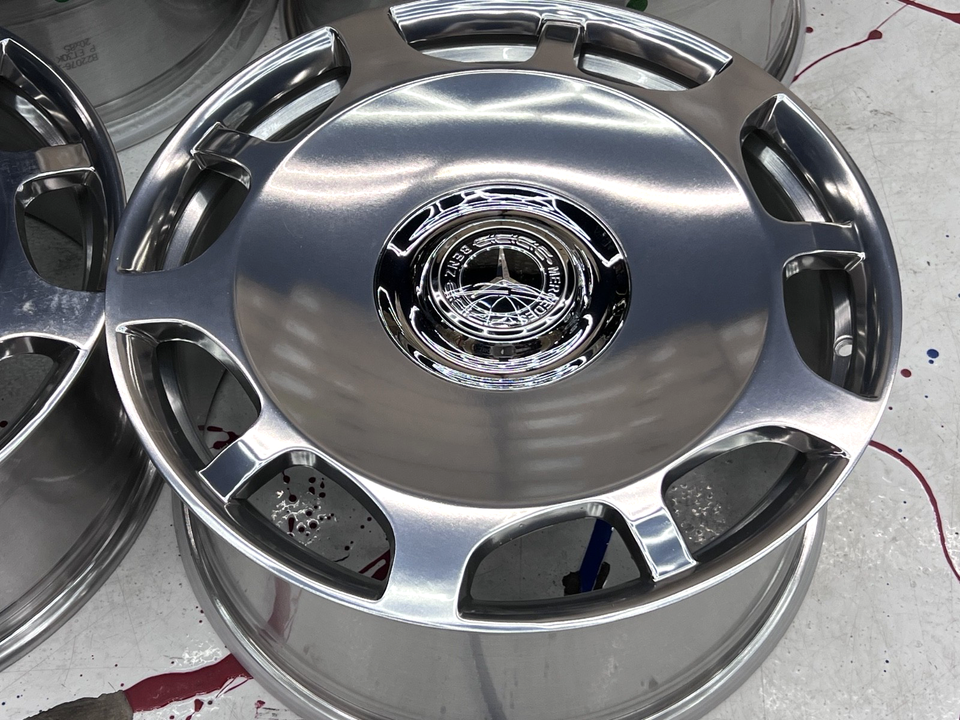 20" Mercedes Benz Maybach POLISHED SET W222 X222 S600 S680 Maybach Rims ...