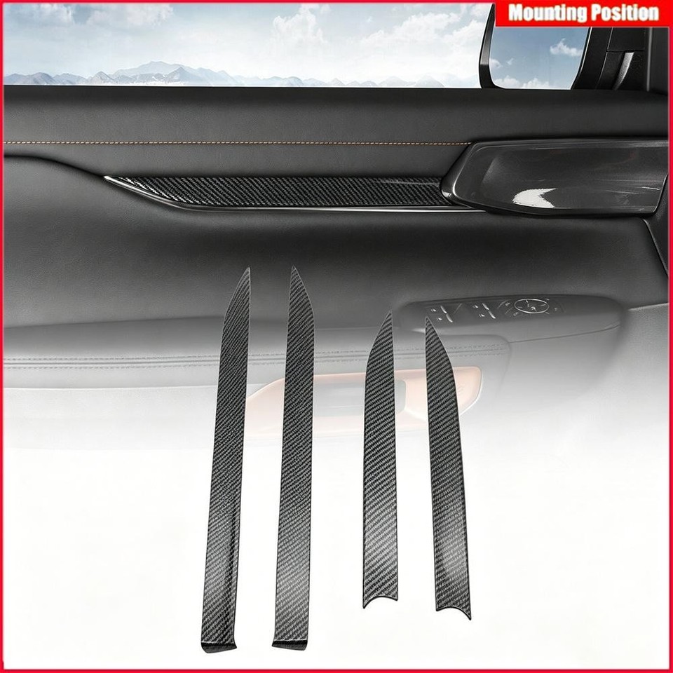 For Ford Ranger 2023-2025 Carbon Fiber Car Interior Decoration Full Set ...