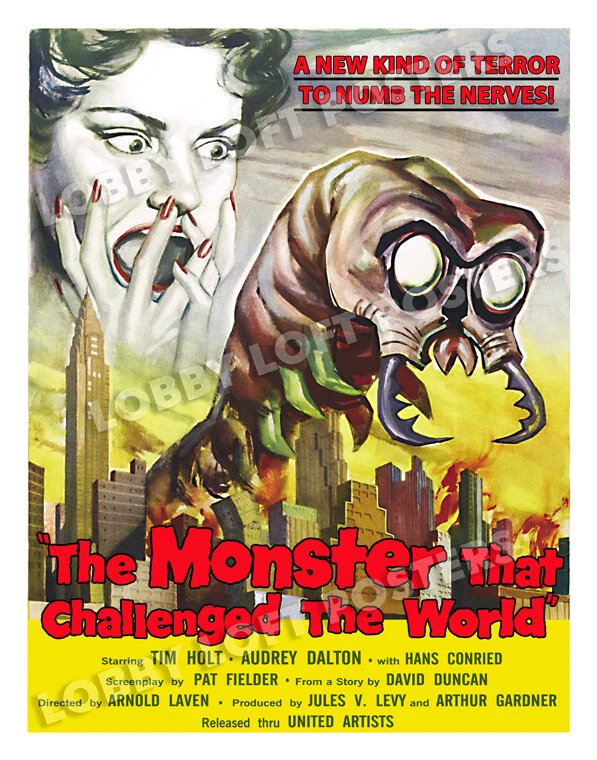 The Monster That Challenged The World Poster