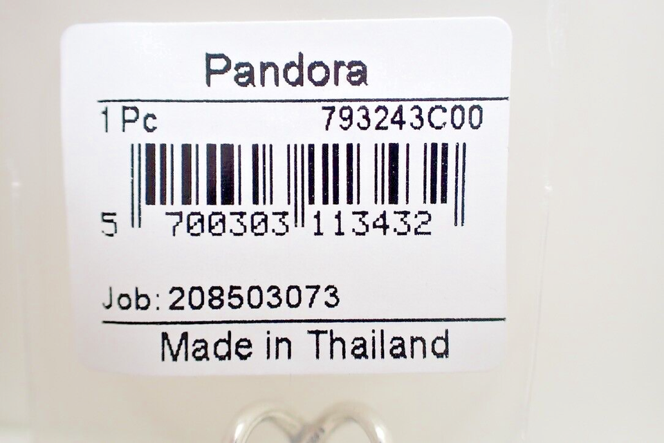 Authentic Pandora #793243C00 Forever & Always Infinity Charm | eBay