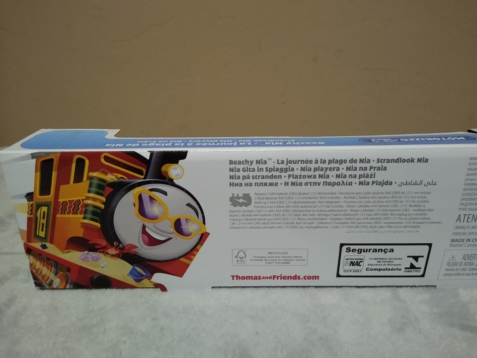 Thomas & Friends Motorized Beachy Nia New Thomas The Train | eBay