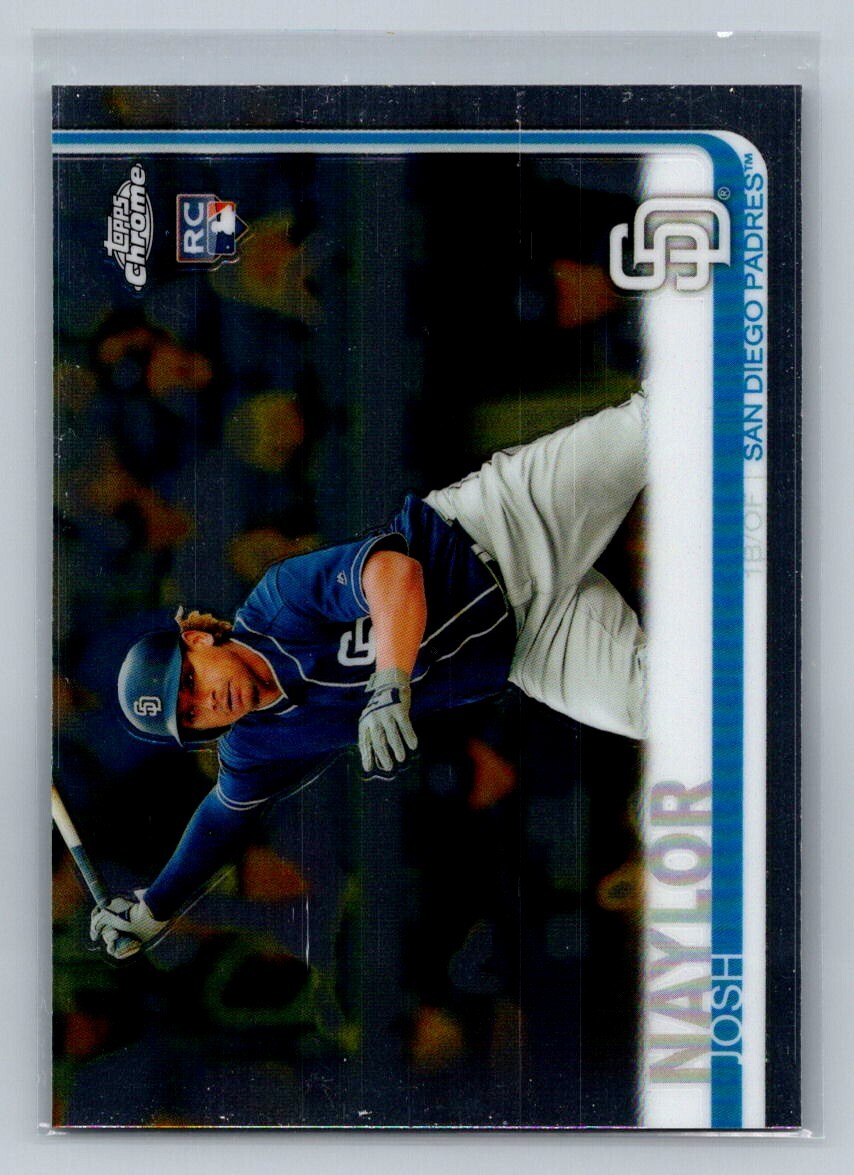 2019 Topps Chrome Update Edition Josh Naylor Rookie San Diego Padres ...