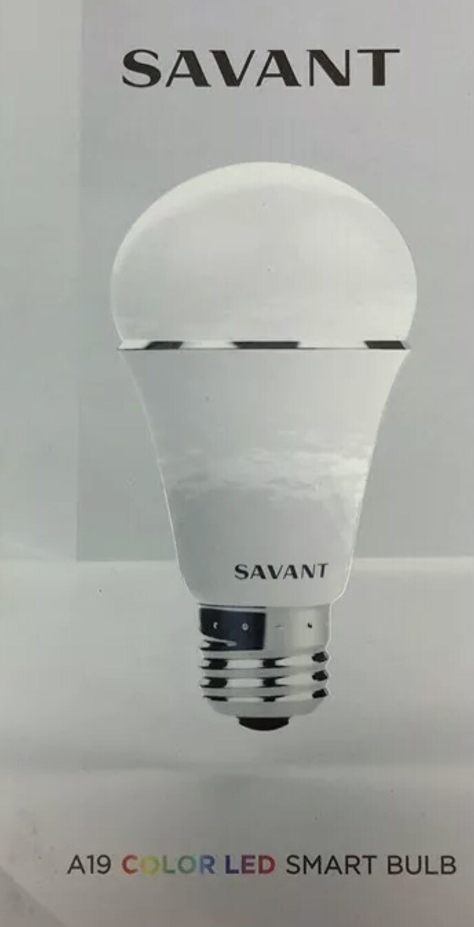 Savant A19 Smart Light Bulbs - New In box | eBay