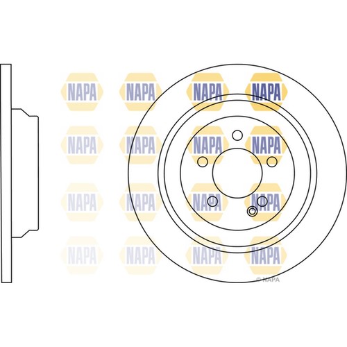 2x Brake Discs Solid For Mercedes Vito Dualiner W447 114 CDi 4x4 Rear ...