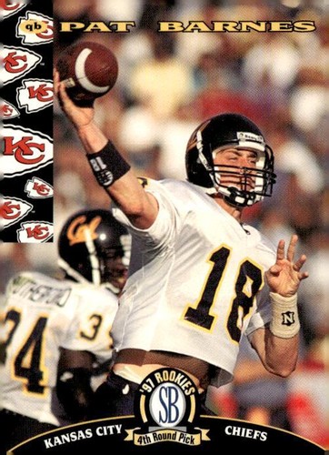 1997 Score Board NFL Rookies #32 Pat Barnes | eBay