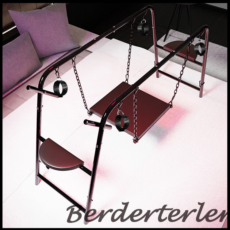 NEW BDSM Handcuff Bondage Restraint Adjustable Hanging Swing Chair Sex ...
