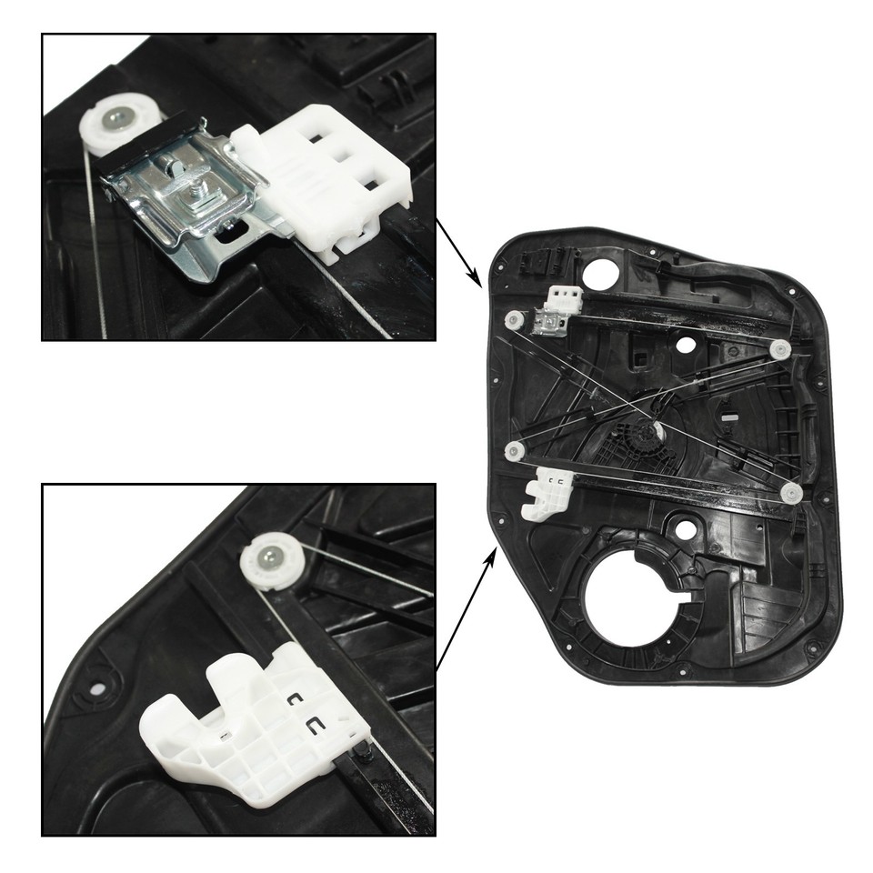 Front Left Driver Side Window Regulator Fits 16-20 Hyundai Tucson 82471 ...