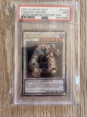 Yu-Gi-Oh Colossal Fighter RA03-EN200 Quarter Century Secret Rare 1 ...