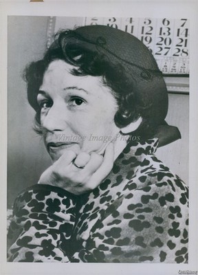 1938 Los Angeles Mrs Audrey Oliver Foster Divorce Court 5X7 Vintage ...