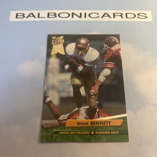 1992 Fleer Ultra - #418 Edgar Bennett (RC) Rookie NM+ Free Shipping! | eBay