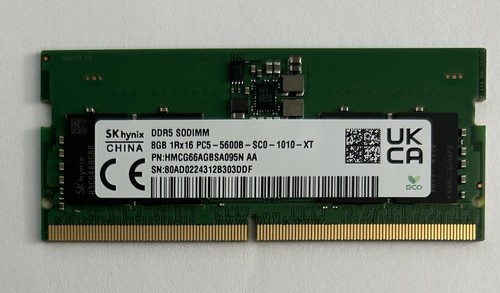 8GB 1Rx16 PC5-5600B-SC0-1010-XT Laptop Memory - SK Hynix | eBay