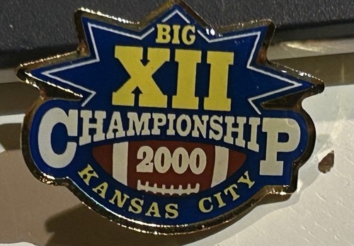2000 Big XII Football Championship Game Dr Pepper Pin - Kansas City | eBay