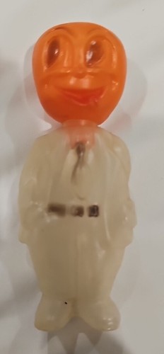 1970s Vintage E ROSEN Rare Orange Variant Apple Head HALLOWEEN CANDY ...