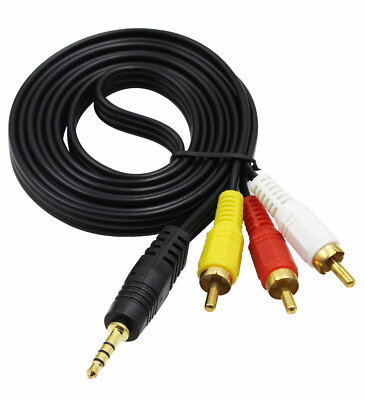 AV A/V AUDIO VIDEO TV Cable Cord Lead For Panasonic NV-EX3 NV-R30 NV ...