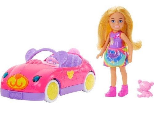 NEW Barbie Chelsea Doll & Pink Car Playset - Chelsea Doll Car | eBay
