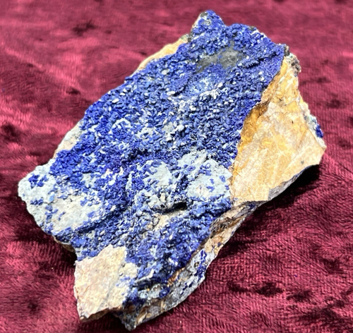 Druzy Azurite Crystal Mineral Specimen from Morocco 134 gms. | eBay
