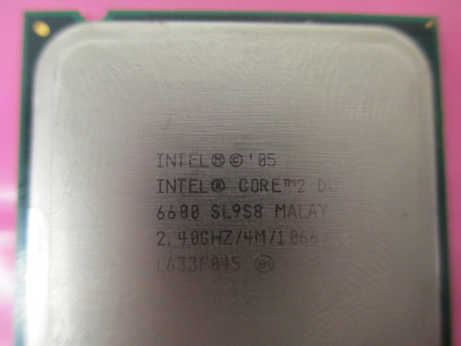 Intel Core2Duo E6600 @2.40GHz CPU Processor SL9S8 | eBay