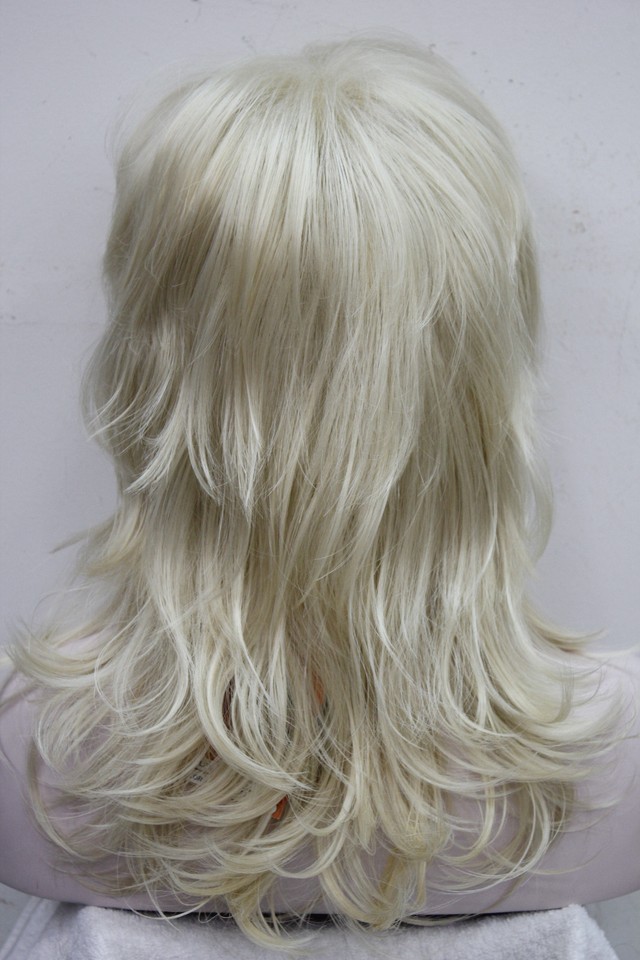 New fashion charming length fluffy wavy women's bangs wig 5 color ...