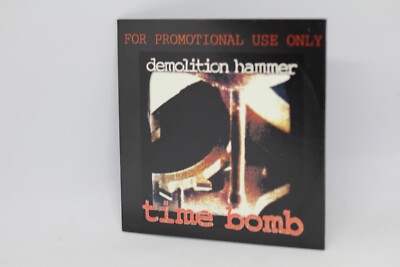 *GOOD FIND* OOP promo cd Demolition Hammer's Time Bomb Century Media ...