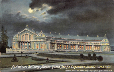 Postcard Seattle 1909 AYP Alaska Yukon Pacific Exposition Agricultural ...