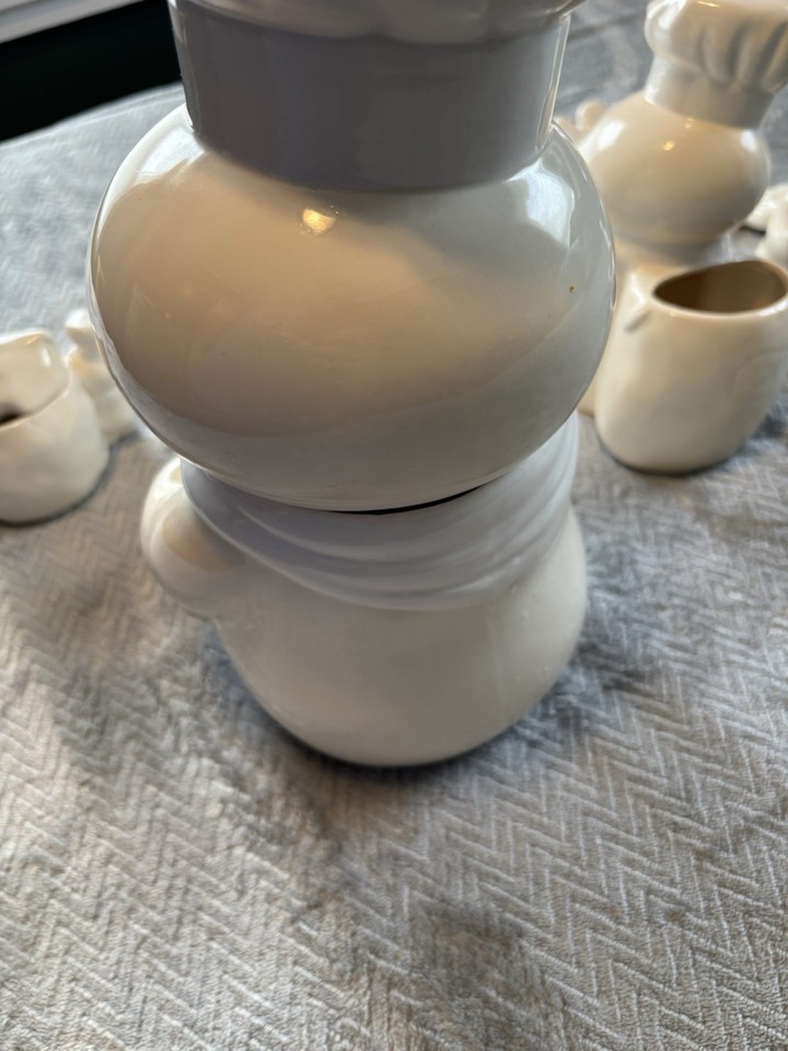 Pillsbury Company Doughboy Ceramic Cookie Jar 12” Vintage 1988 + Extras Lot | eBay