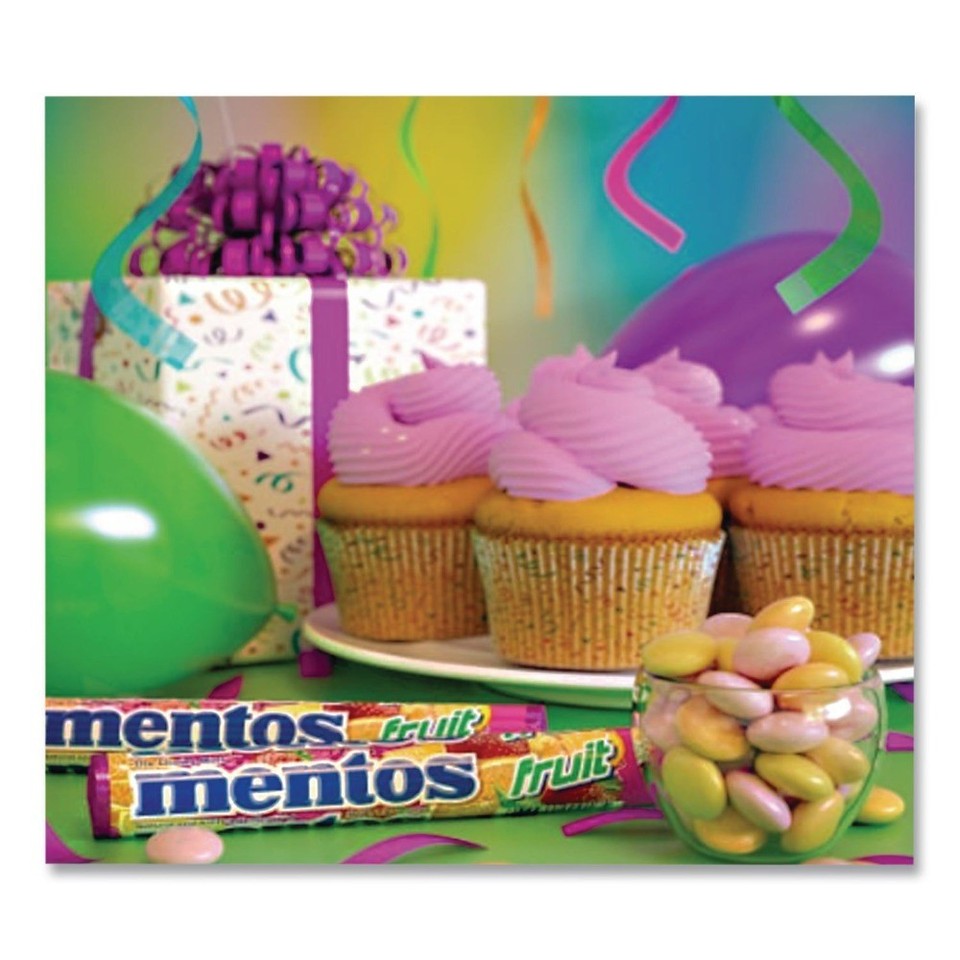 Mentos 4181 1.32 oz Chewy Mints - Mixed Fruit (15/BX) New | eBay