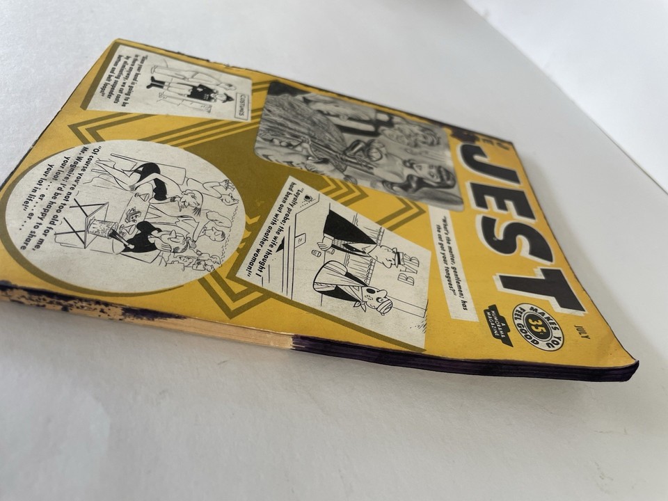 Vintage Jest Magazine July 1959 Pin Up Lillian Madsen Humorama | eBay