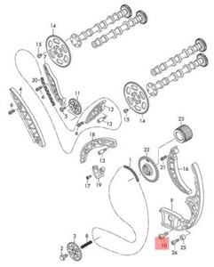 Genuine VW/Audi SKODA Oval Hexagon Socket Head Bolt Right 10pcs ...